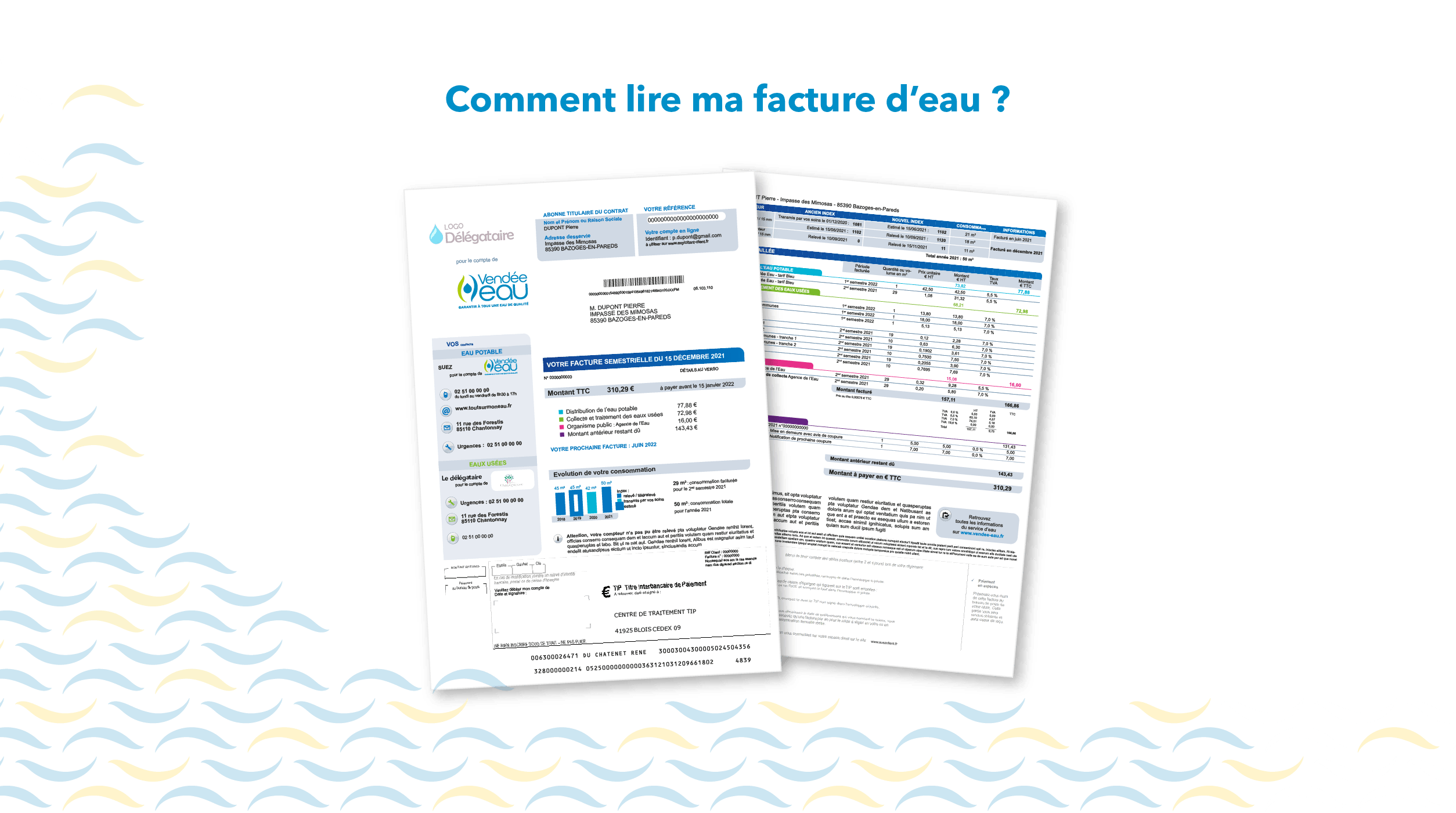 Je comprends ma facture