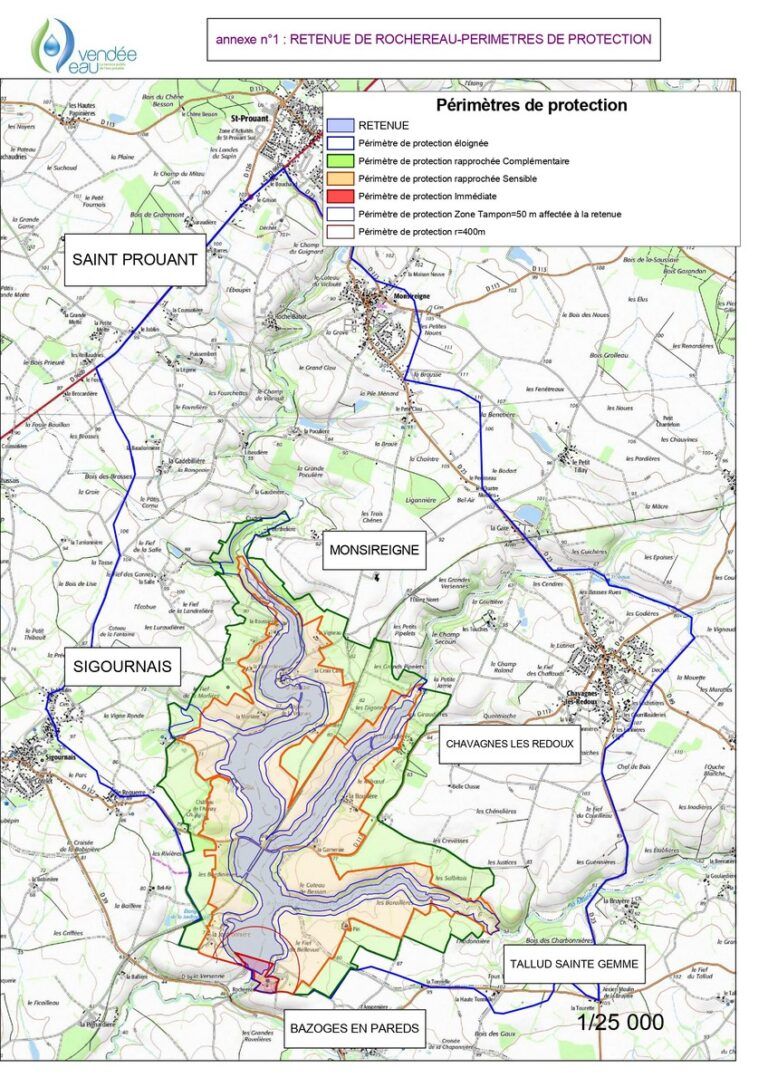 Retenue de Rochereau